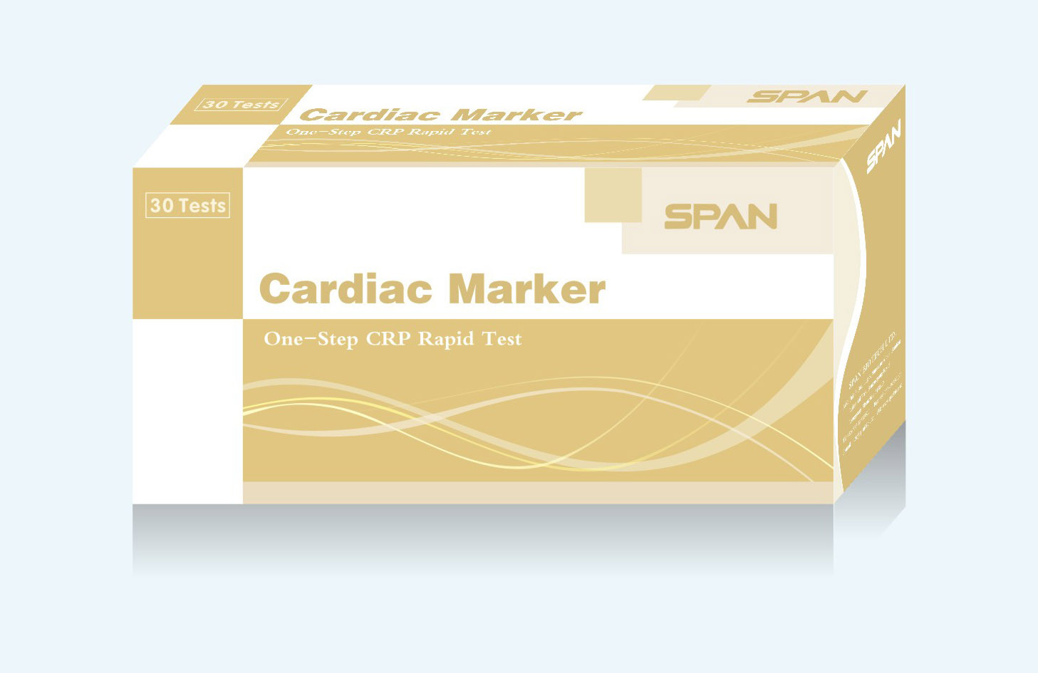 CRP Semi-Quantitative Rapid Test Device (10~60mg/L) ,WB/S/P